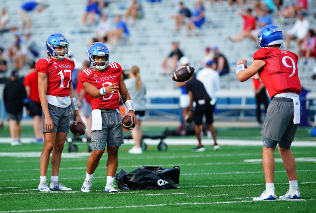Lance Leipold still looking for separation in KU football’s preseason ...